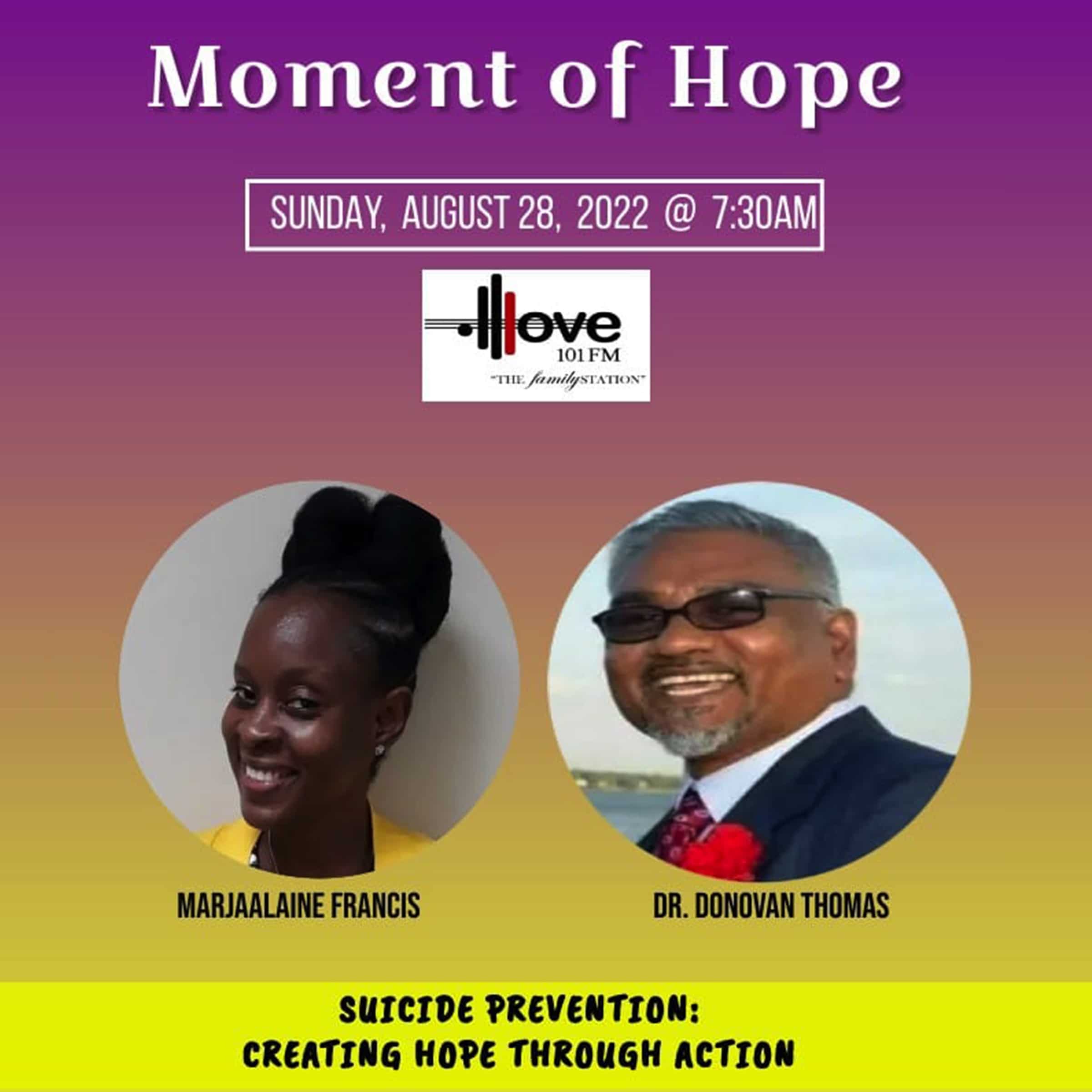Moment Of Hope – The Missionary Church Association in Jamaica